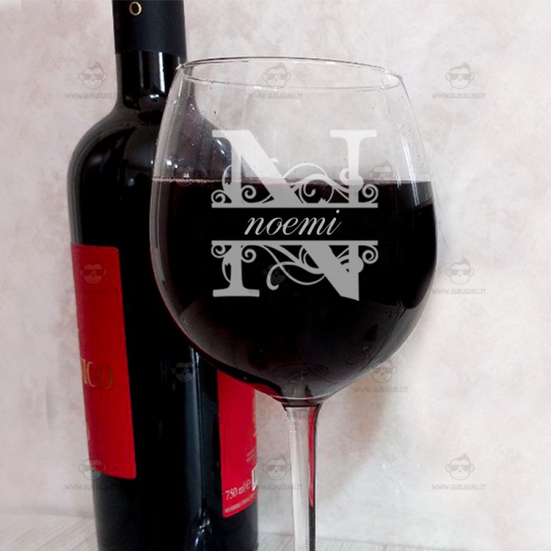 Calice Personalizzato con Monogramma